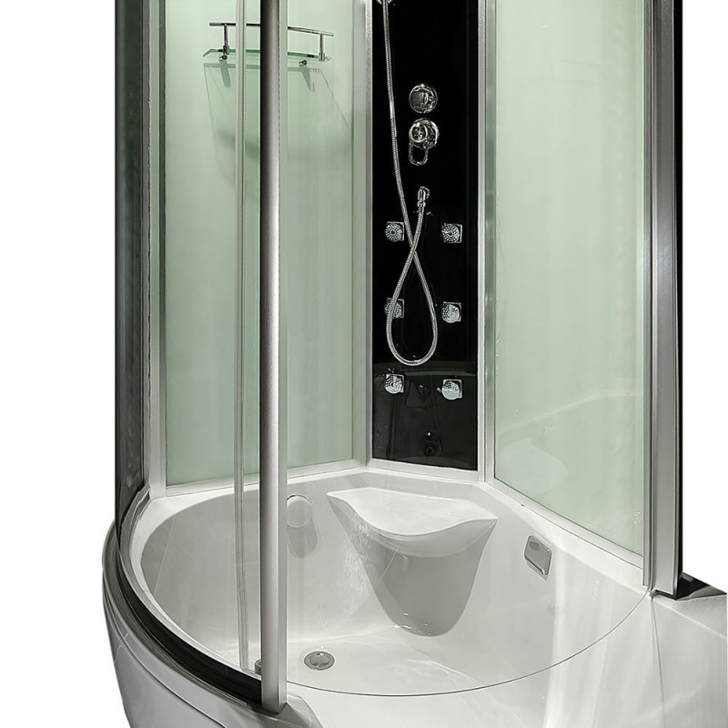 Douche- Bad Combinatie Lucano 170 x 98 x 215 CM. Bad Douche Combi.