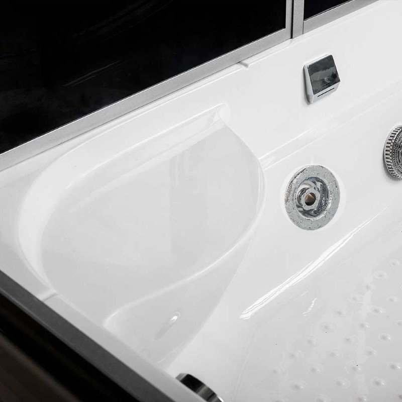 Bad Douche Whirlpool Stoom Combinatie 170X90CM. Douche Bad 170 CM