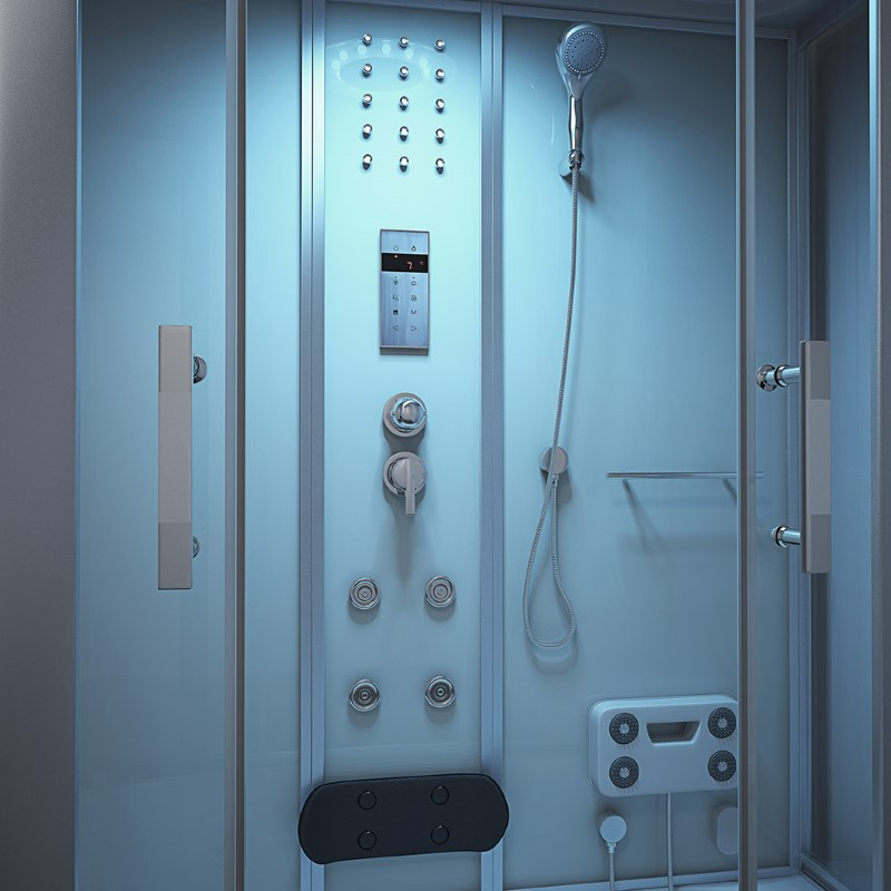 Bad Douche Whirlpool Stoom Combi 170x90CM Crema.