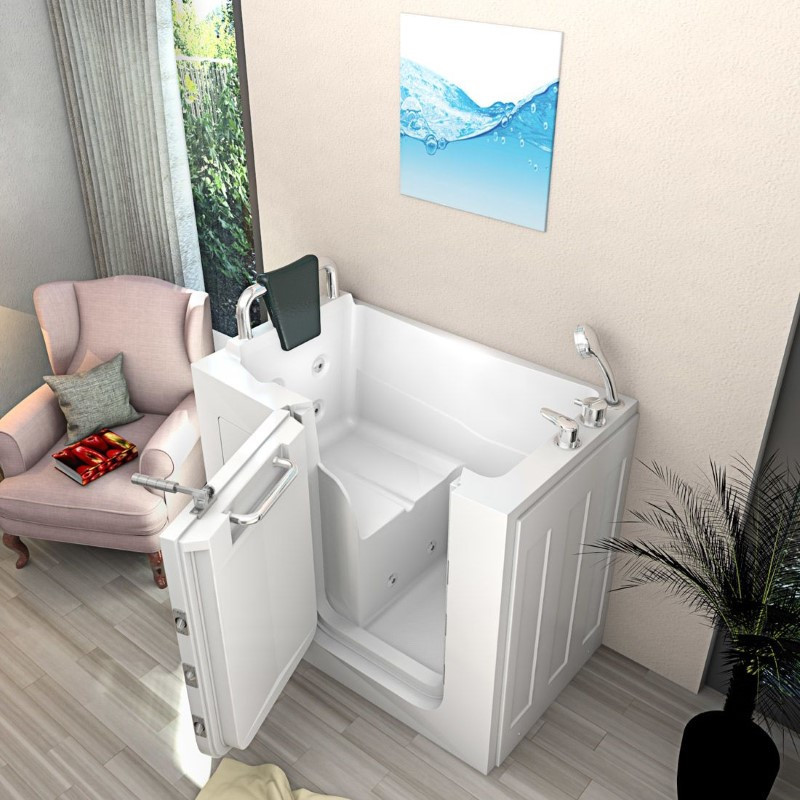 Instap Zitbad Hydro 110X68X114. Instap Senioren Zitbad