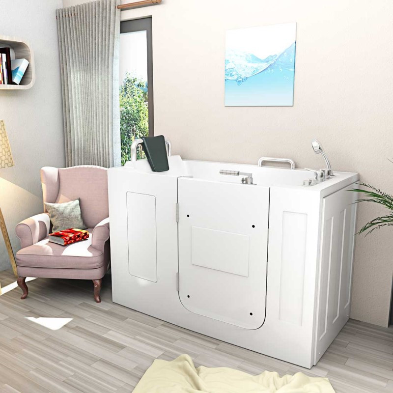 Instap Zitbad Wolente Whirlpool 140X76X116