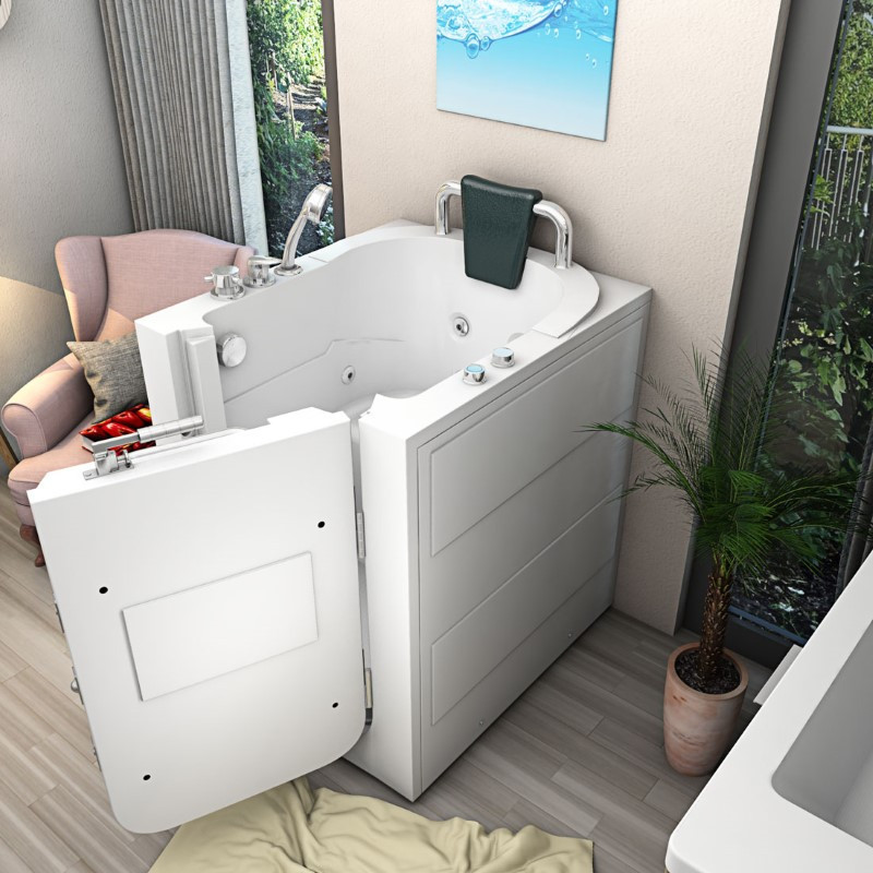 Instap Zitbad Lotus 90X80X100. Instapbad Met Whirlpool