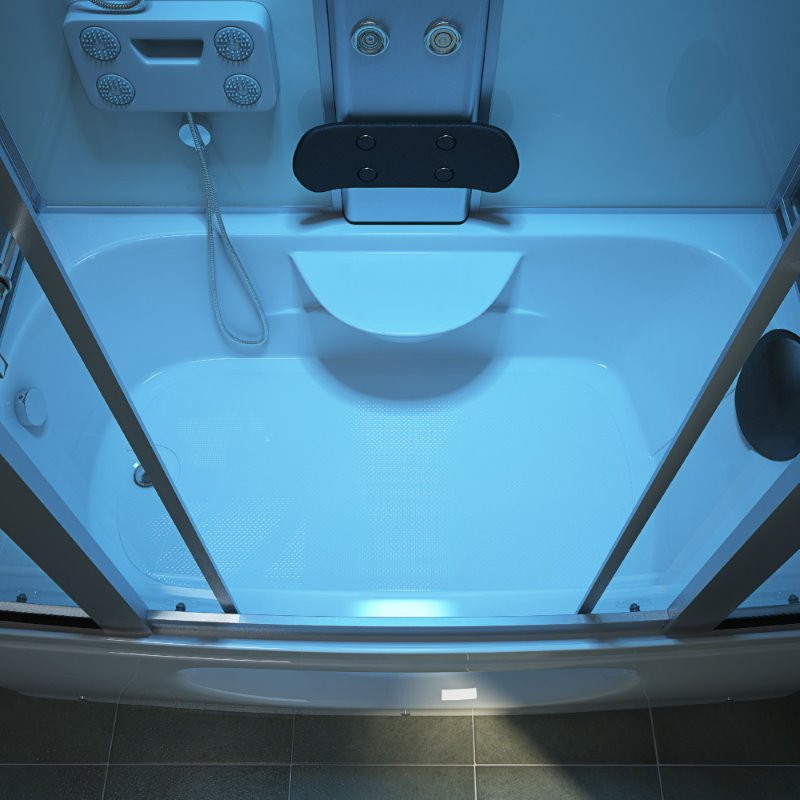 Douchebad Combinatie 135X80X220 Canto. Douche en Bad In Een.