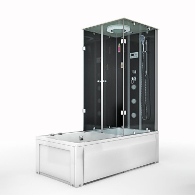 Douche- Bad Whirlpool Combi Helos 180x90. Douche- Bad Whirlpool Combi