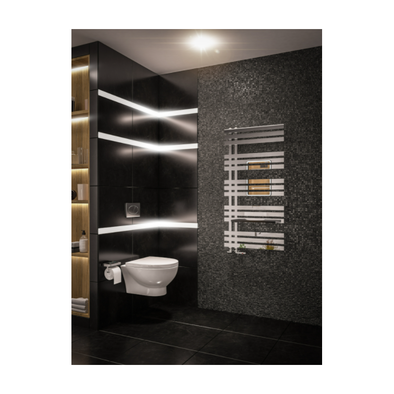 Design Handdoekradiator Hurley Chroom 120x60cm